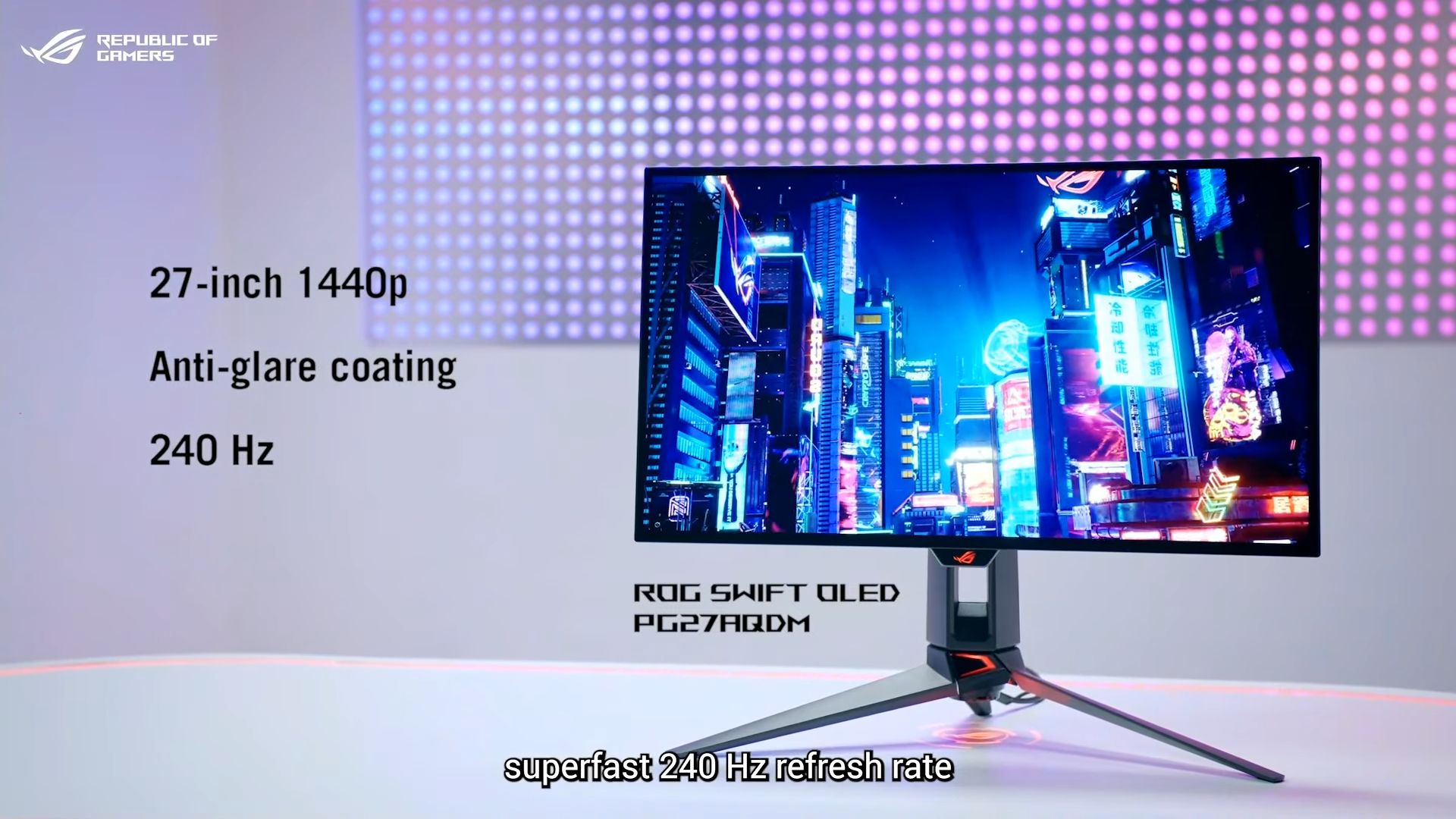 ASUS ROG Swift Pro PG248QP to be world’s first 540 Hz gaming monitor ...