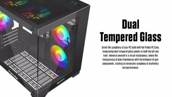 Buy Boost Panda Gaming Case Black Price in Pakistan